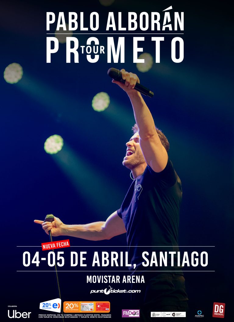 El "Tour Prometo" de Pablo Alborán confirma segunda fecha en Santiago. - Más allá del Rosa
