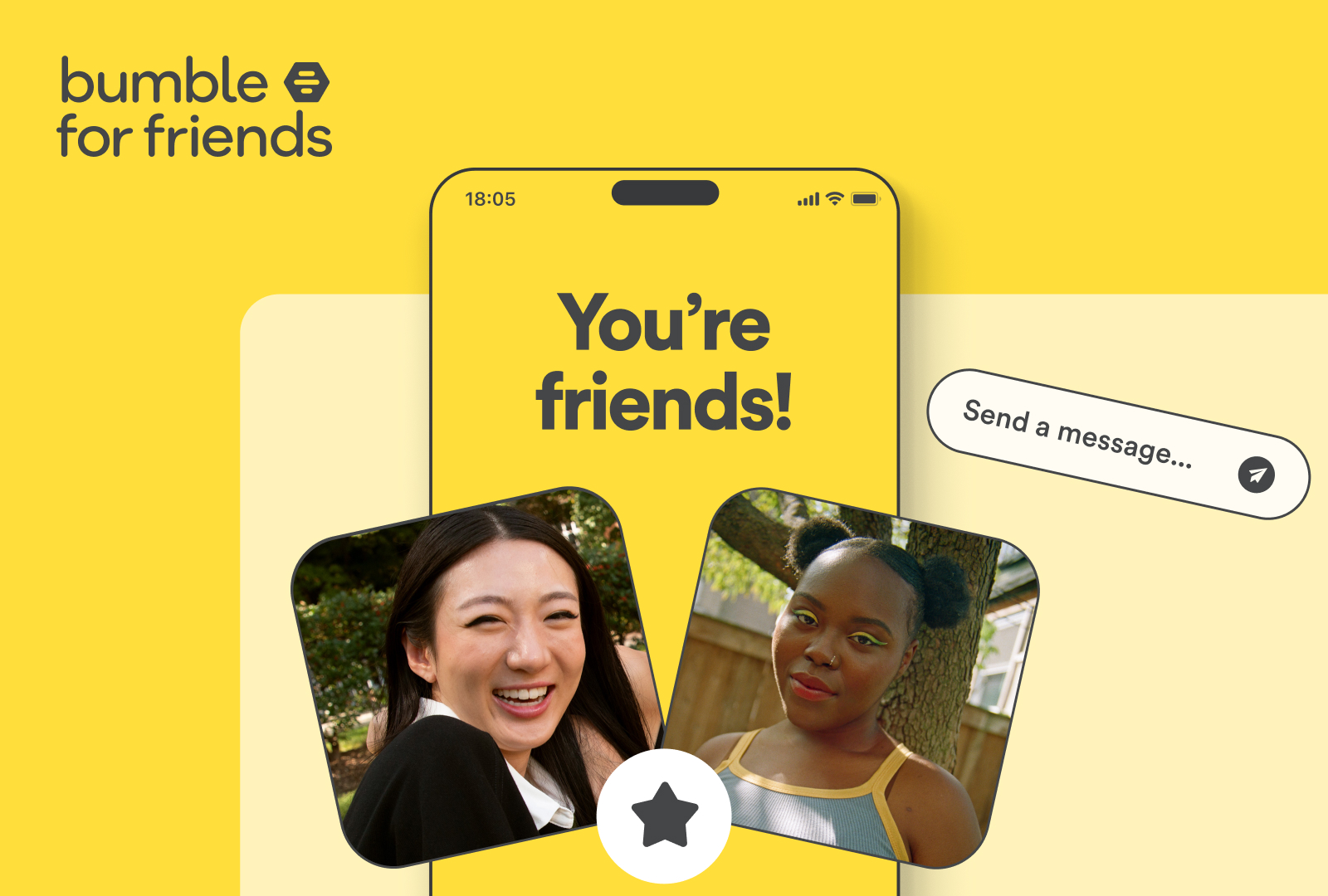 Bumble For Friends llega a Chile - Más allá del Rosa