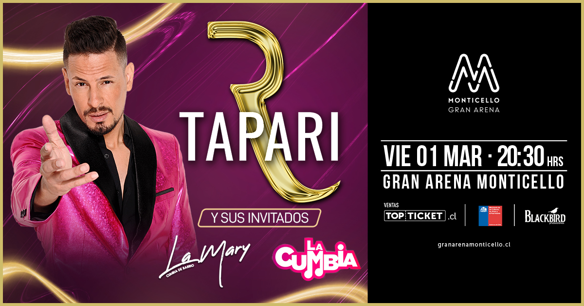 Rodrigo Tapari debuta en Gran Arena Monticello - Más allá del Rosa