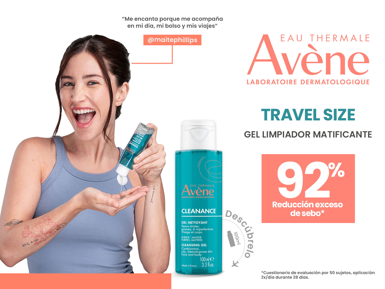 Avène Cleanance el preferido Gel Limpiador Purificante de efecto mate ...