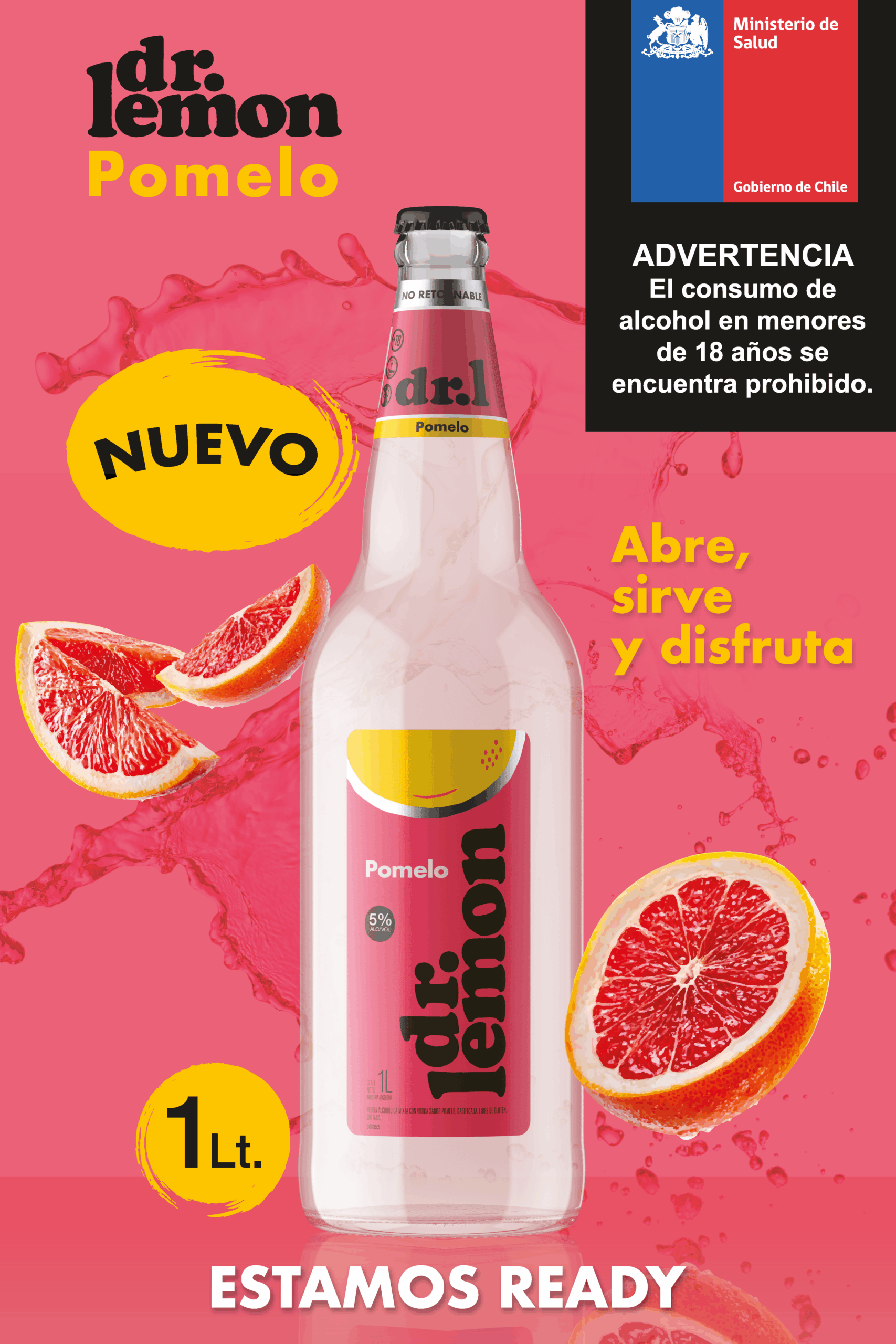 Dr. Lemon Pomelo: el nuevo sabor que se suma - Más allá del Rosa