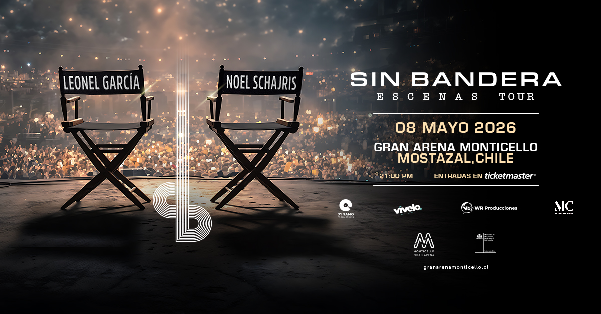 Sin Banderas en Chile en Gran Arena Monticello - Más allá del Rosa